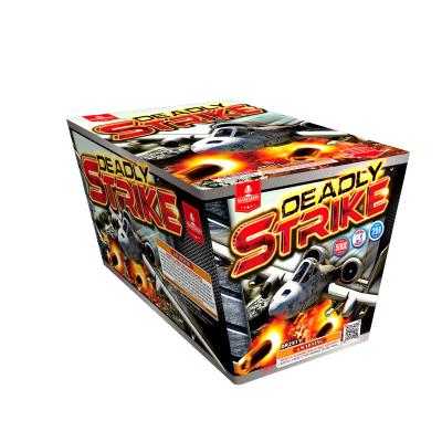China Mandarin 25 Shots Brocade Crown Cake Fireworks For New Year Celebration for sale