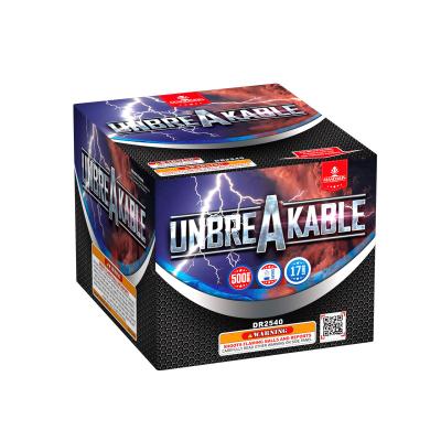 China Whole Sales 17 Shots 500G New Item Unbreakable Cake Fireworks for sale
