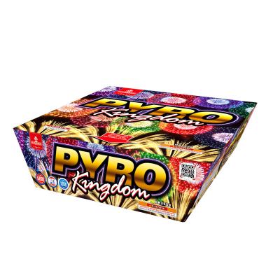 China Customized Big Consumer Cake Fireworks 105 Shots 500 Gram OEM Package for sale