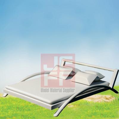 China Scale Model Furniture,layout mini fruniture ABS model bed PB07 for sale