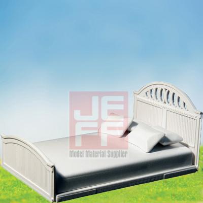 China Scale Model Furniture,layout mini fruniture ABS model bed PB09 for sale