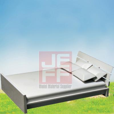 China Scale Model Furniture,layout mini fruniture ABS model bed PB03 for sale
