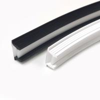 China Custom Flexible Silicone Tube for Neon Led Strip Diffuser Silicon Profile for Bright Led Strip Light for sale