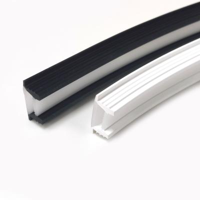 China Custom Flexible Silicone Tube for Neon Led Strip Diffuser Silicon Profile for Bright Led Strip Light for sale