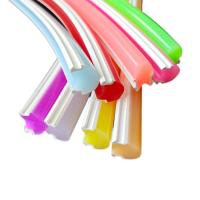 China Pure Silicone Split Flexible DC12V LED Neon Strip for Neon Sign Silicone Rubber Led Strips 12v for sale