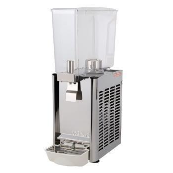 China LSJ10LX2 Beverage Juice Dispenser Machine 1 Tank Cooling and Mixing Drink Dispenser for sale