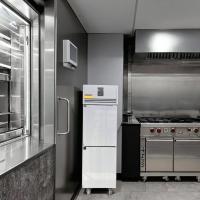 China Commercial High Quality Single-Temperature Upright Freezer Refrigerator for Restaurant Fan Cooling Mode for Cold Storage for sale