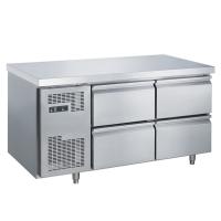 China Stainless Steel Commercial Undercounter 4 Drawers Refrigerator for sale