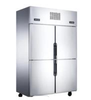 China Commercial Kitchen Equipment Stainless Steel Single-Temperature Digital Display Upright Air-Cooled Refrigerator Restaurant Use for sale