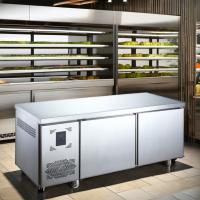 China Platform Refrigerator  Commercial Kitchen Worktable Freezer Commercial Stainless Steel Restaurant Fridge Kitchen Refrigerator for sale