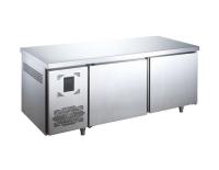 China Commercial 3-Door Counter Refrigerator 230L Stainless Steel Worktop Fan Cooling Workbench for Kitchen Use for sale