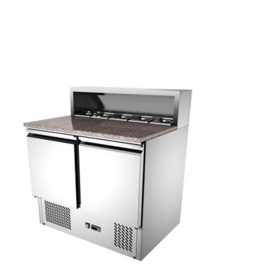 China 200L Saladette Table Display Counter Refrigerator for sale