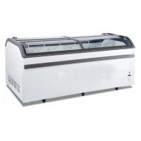 China Commercial Island Freezer Display Showcase Supermarket Used for sale