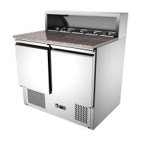 China 200L Saladette Table Display Counter Refrigerator for sale