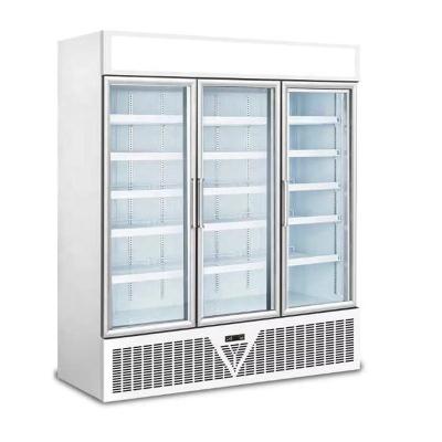 China China Factory 1530L Glass Door Display Fridge Supermarket Refrigerator Energy Drinks Energy Efficient Warehousing Supplements for sale