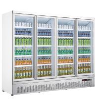 China Commercial Supermarket Refrigerator Style Cooler Single-Temperature Vertical Open Display Cabinet Bottom Mounted Chiller Drink for sale