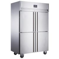 China Environmentally Friendly Refrigerant 4 Door Kitchen Used Upright Freezer for sale