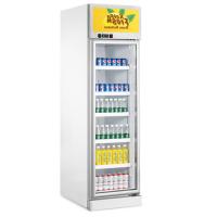 China Commercial Upright Chiller Refrigerator for Beverage Display Fan Cooling Mode Equipment for Supermarket Use for sale