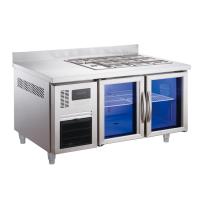 China Fruits Vegetables Counter Top Salad Bar Refrigeration for sale