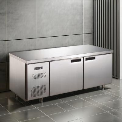 China Commercial Kitchen Undercounter Refrigerator Single-Temperature Air Cooler ETL Certified for Display in a Working Bench for sale
