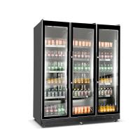 China Commercial Refrigerator  3 Door Supermarket Display Chiller Machine Beverage Chiller Factory Price Beverage Chiller for sale