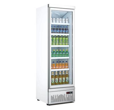 China Hot Selling Vertical Glass Door Beverage Storage showcase Freezer for Drinks Display Refrigerator for Supermarket  Store All Siz for sale