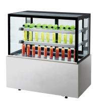 China 900*680*1200 Dimensions Commercial Cake Display Freezer Automatic Defrost Chiller for sale