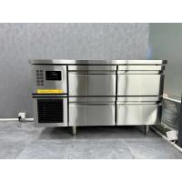 China 201/304Drawer Freezer Work Bench Counter Table Top Refrigerator Commercial Stainless Steel Cabinet Chiller for sale