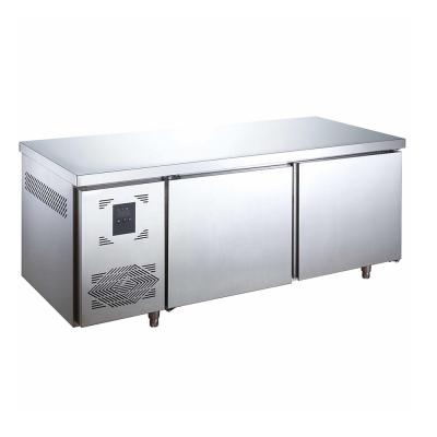 China Automatic Defrost Chiller Stainless Steel Refrigerator Table for Pizza and Pastries at Hotel/Restaurant for sale