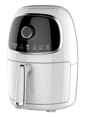 China Healthy Cooking 2 Litre Air Fryer 1200W , White Air Fryer For Household for sale