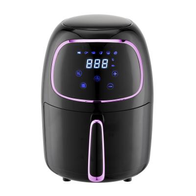 China 1200W Digital Compact Air Fryer Auto Shut Off Function 2L Capacity Oil Free for sale