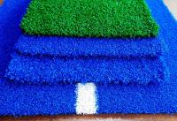 China Customizable PE/PP Artificial Padel Court Turf 50mm UV-Resistant Sports Field Surfacing for sale