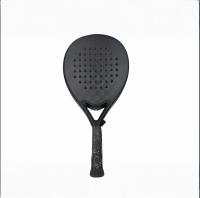 China Carbon Fiber Padel Racket 340-380g Wooden Frame Professional Competition Customizable Paddle Tennis Racket for sale
