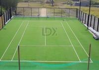 China FIFA Certified Padel Turf 12mm UV Resistant Artificial Grass for Indoor Outdoor Courts for sale