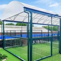China Storm-Resistant Retractable Padel Canopy System for sale