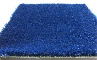 China Blue Green Padel Court Curved Artificial Grass 12mm Pile Height Sports Synthetic Turf Carpet for sale