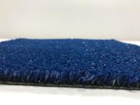 China Blue Green Padel Court Curved Artificial Grass 12mm Pile Height Sports Synthetic Turf Carpet for sale