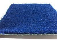 China Blue Green Padel Court Curved Artificial Grass 12mm Pile Height Sports Synthetic Turf Carpet for sale