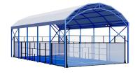 China LDK 20x10m Removable Padel Court with Roof Cover for All-Weather Paddle Tennis for sale