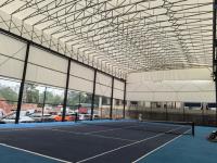 China Modular Padel Tennis Tent 20m x 10m CE EN 6082-T6 Aluminum Frame Windproof 120km/h for sale