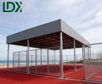 China Adjustable Sustainable Padel Court Canopy 20m x 10m CE EN Approved Waterproof Indoor Outdoor for sale