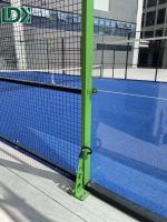 China Custom Padel Court Awning 20x10m with CE/EN Certification, 12mm Tempered Glass Wind-Resistant Design for sale