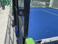 China Custom Padel Court Awning 20x10m with CE/EN Certification, 12mm Tempered Glass Wind-Resistant Design for sale