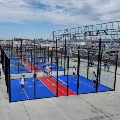 China Customizable Padel Court Artificial Grass 12mm UV Resistant FIFA Certified Turf for sale