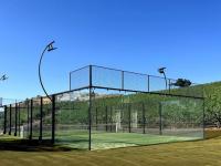 China LKD Professional Padel Court System 20m x 10m with 12mm Tempered Glass ISO 9001 Certified for sale