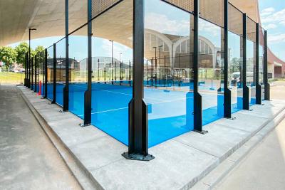 China Portable Padel Court System - Lightweight Aluminum Frame & Foldable Design for sale
