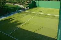China Custom 10-15mm Pile Height Synthetic Turf for Gymnasiums and Outdoor Sports Fields for sale