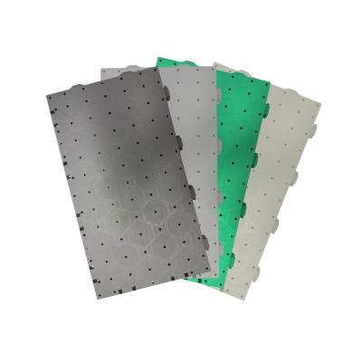 China Custom Heavy Duty PE PP Lawn Mats 12-18mm 100 Ton Load for Landscaping Heavy Equipment Access for sale