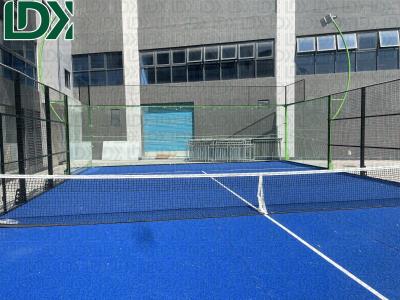 China Outdoor Championship Padel Court 20m x 10m 12mm Tempered Glass CE ISO Certified for sale