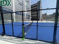 China Outdoor Tournament-Grade 360° Panoramic Padel Court 20m x 10m with 12mm Tempered Glass for sale